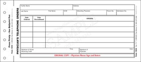 Products > Documentation > Physician & Telephone Orders > Telephone Orders