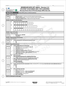 Products > Documentation > Long Term Care > MDS