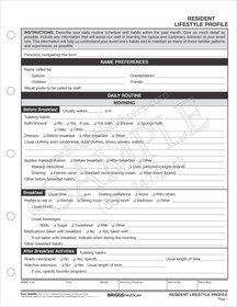 Products > Documentation > Assisted Living > Nursing Forms > Admission ...