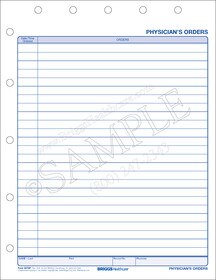 Products > Documentation > Physician & Telephone Orders > Physician Orders