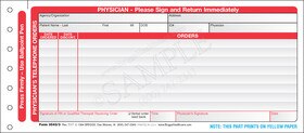 Products > Documentation > Physician & Telephone Orders > Telephone Orders