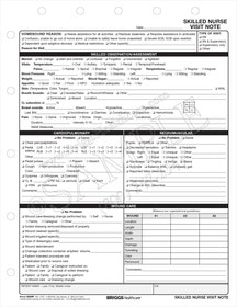 Products > Documentation > Home Health & Hospice > Nursing Forms ...
