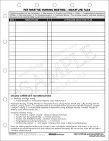 Products > Documentation > Long Term Care > Rehab & Therapy > Restorative