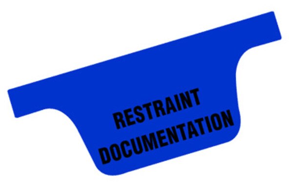 Chart Divider Tab - Restraint Documentation - Poly - Bottom