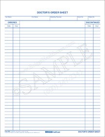 Products > Documentation > Physician & Telephone Orders > Physician Orders