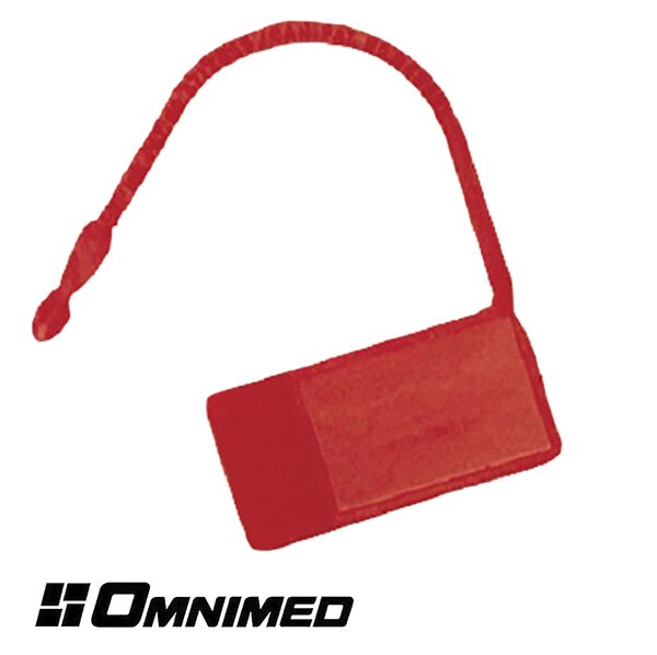 Omnimed Safety Control Seals without Numbers - Red