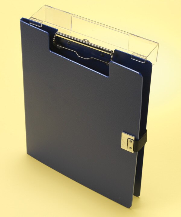 Clipboard - Poly - Covered - Overbed - Blue