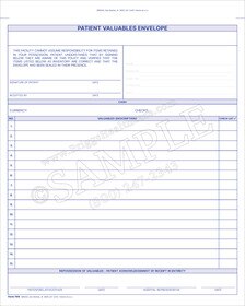 Valuables Envelope