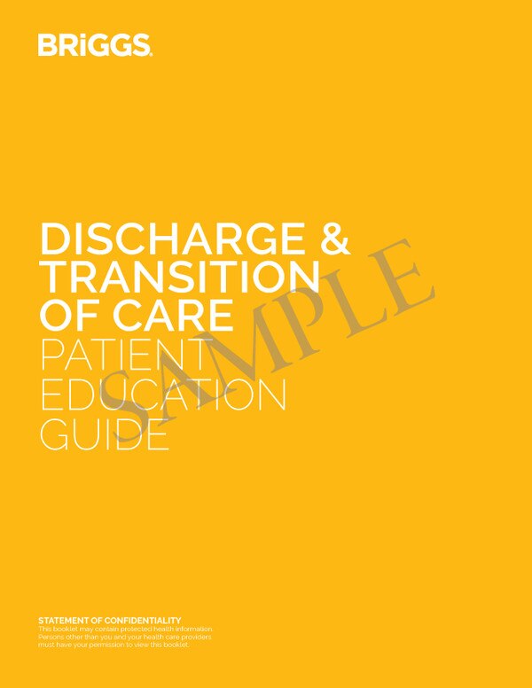 Patient Education Guide - Discharge & Transition of Care