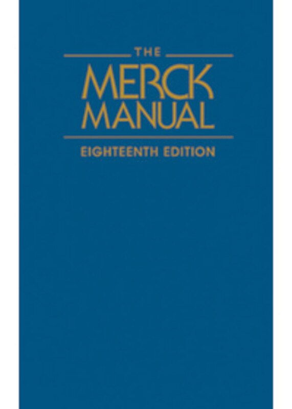 Merck Manual of Diagnosis and Therapy, 18th Edition - Closeout Item