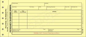 Products > Documentation > Physician & Telephone Orders > Telephone Orders