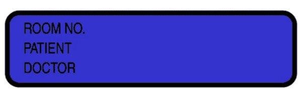 Chart ID Labels - Roll - Patient