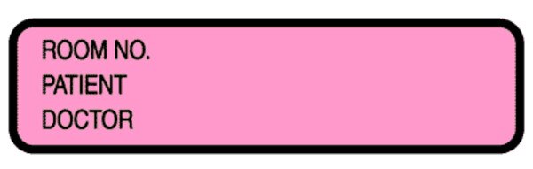Chart ID Labels - Roll - Patient