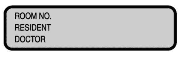 Chart ID Labels - Roll - Resident