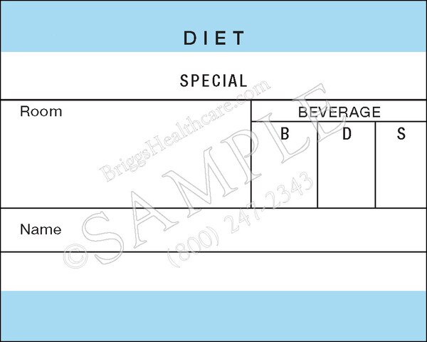 Diet Card