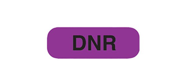 Chart Label - Code Status - DNR