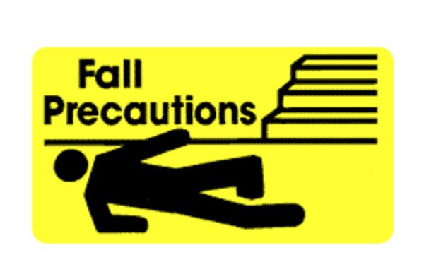 Chart Label - Fall Precautions
