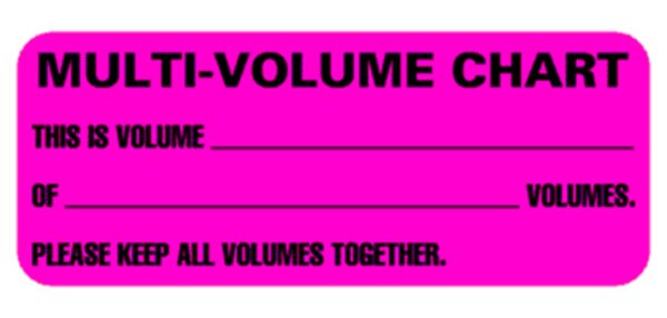 Chart Label - Multi-Volume Chart