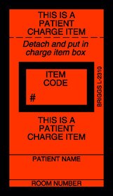 Products > Charting > Tapes, Labels & Signs > Charge Labels