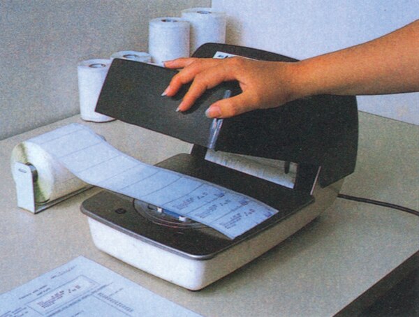 Labels - Addressograph - Die-Cut - Permanent - 2" x 3" : CLOSEOUT ITEM