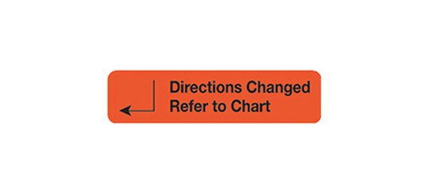 Chart Label - Direction Changed Refer To Chart