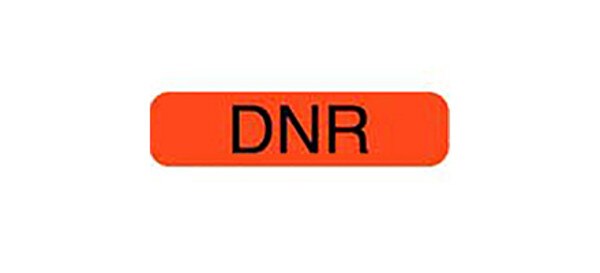 Chart Label - Code Status - DNR